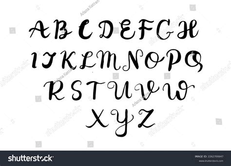 Cursive Fonts Capital