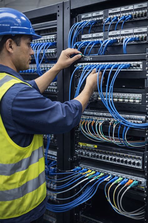 Structured Cabling Installation Miami Rack Patch Panels Sytec Usa