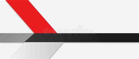 Abstract Gradient Red And Black Tech Template Background Vector Design Stock Illustration