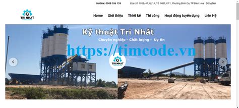 Template Website Giới Thiệu Công Ty Html Css Javascript