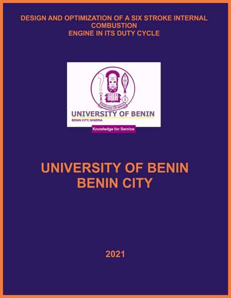 Design And Optimization Of A Six Stroke Internal Combustion Engine In Its Duty Cycle Best