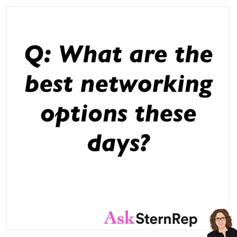 What Are The Best Networking Options These Days
