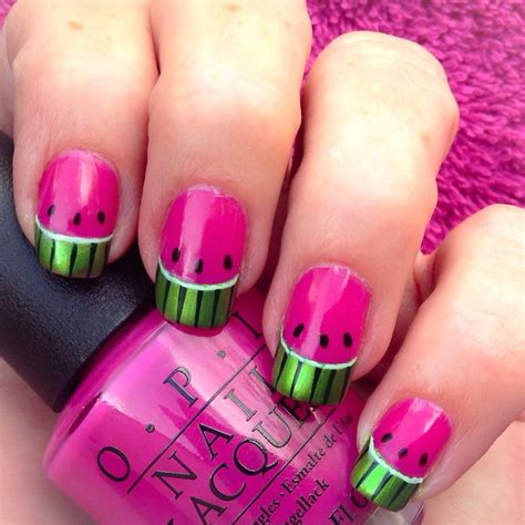 Opi The Berry Thought Of You Nails Nail Art Opi