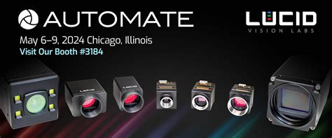 3d Time Of Flight And Gige Cameras At Automate 2024