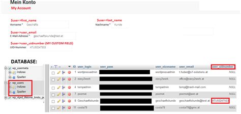 Php Edit Account Read And Write To Mysql Wordpress Development