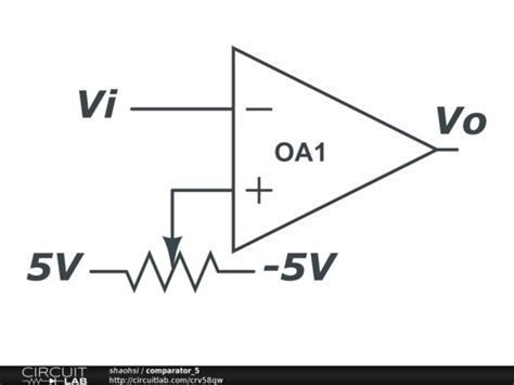 comparator 5 circuitlab