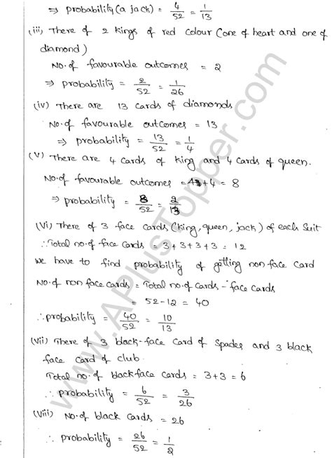 ML Aggarwal ICSE Solutions For Class Maths Chapter Probability A Plus Topper