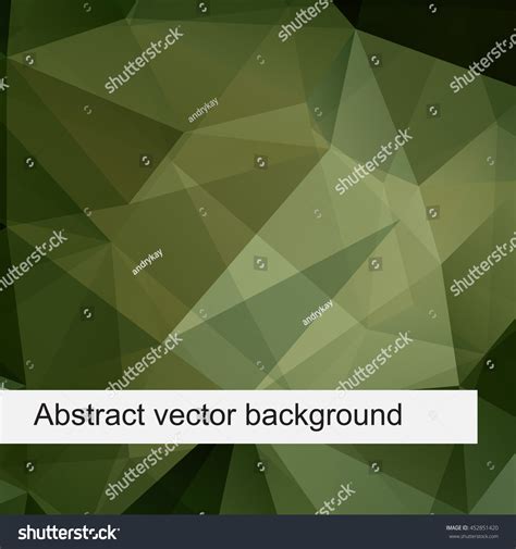 Triangular Style Abstract Background Illustration Stock Vector Royalty