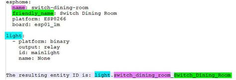 Entity Name As Just Friendly Name Esphome Home Assistant Community