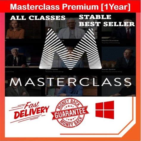 Masterclass Premium Account 1 Year Subscription Th