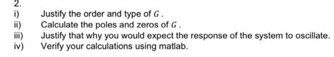 solved continuous time transfer function g 3 69