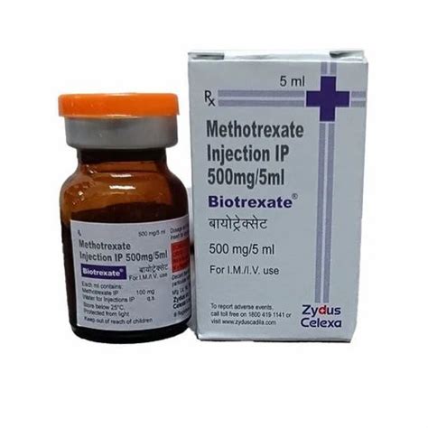 Methotrexate 50mg Injection At Rs 500 Vial Methotrexate Injection In