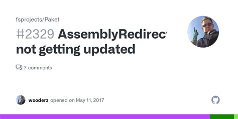 Assemblyredirects Not Getting Updated · Issue 2329 · Fsprojects Paket · Github