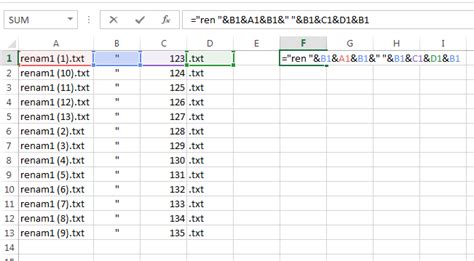 Master Method To Rename All Files In A Folder At Once Using Excel