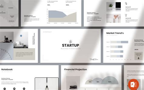 Startup Layout Powerpoint Presentation Template