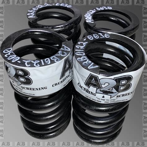 Springs To Suit Striker Machines A2b Crushing And Screening