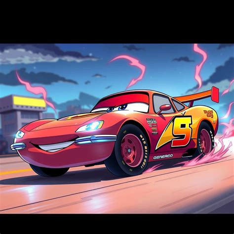 General Lee Meets Lightening Mcqueen By Astrialghostog On Deviantart