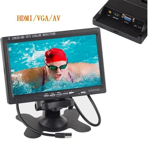 Jual TV Monitor LCD TFT 7 Inch Input HDMI VGA BNC RCA PROMO CCTV21 Shopee Indonesia