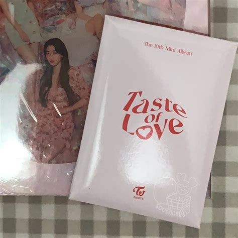 Twice Taste Of Love Pob Card Pc Set Hobbies And Toys Memorabilia