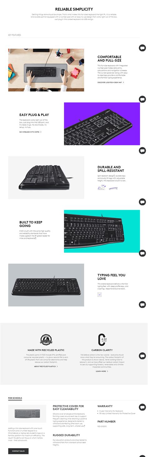 Logitech K120 Media Usb Keyboard