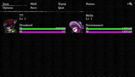 updated the ui so it fits the asthetic better r rpgmaker