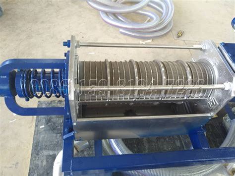 Horizontal Solid Liquid Separator Machine 2 Bio Pellet Fertilizer
