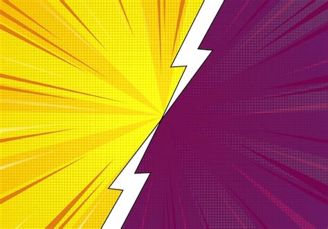 Premium Vector Comic Background With Beautiful Concepts