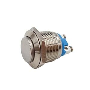On Off Start Stop Push Button Indicator Momentary Switch Mm Amazon In Home Improvement
