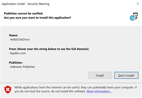 Demystifying Clickonce Textplain