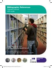APA System Harvard Pdf Bibliographic References Harvard Format APA Style Stuck With