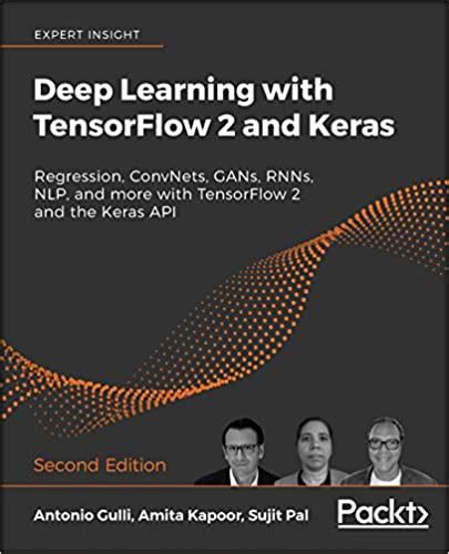 جلد معمولی سیاه و سفیدکتاب Deep Learning With Tensorflow 2 And Keras