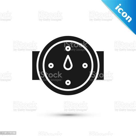 검은 바람은 흰색 배경에 고립 된 아이콘을 장미 여행에 대한 나침반 아이콘 탐색 디자인 벡터 일러스트레이션 0명에 대한 스톡 벡터 아트 및 기타 이미지 Istock