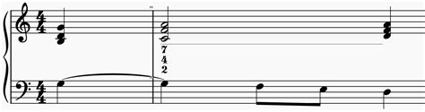 Harmony Stuck With Figured Bass Notation For Inverted 7th Chord