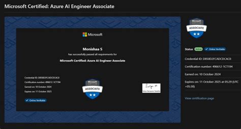 monishaa sowndarraj on linkedin azureai microsoftcertified