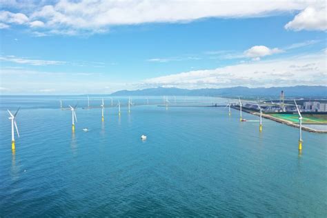 Japans First Commercial Scale Offshore Wind Farm Starts Delivering