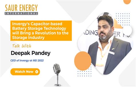 Invergy S Capacitor Based Battery Storage Technology Will Bring A Revolution To The Storage