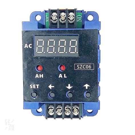 AC Digital SZC Ammeter Current Meter Upper Lower Limit Alarm Delay Relay EBay