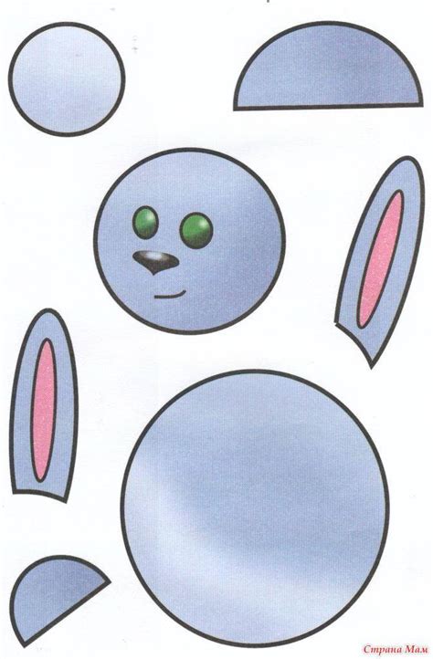 Аппликации для детей 3 4 лет шаблоны распечатать картинки