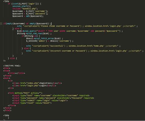 membuat form registrasi “signup” sederhana menggunakan php technology