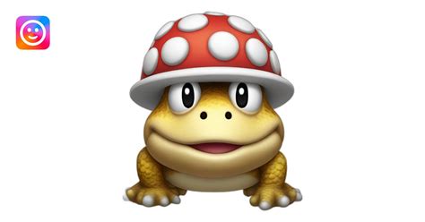Super Mario Toad As Manga Emoji Ai Emoji Generator