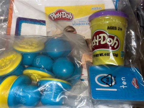 play doh numbers and counting hobbies and toys toys and games on carousell