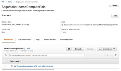 Define Customized Permissions In Minutes With Amazon Sagemaker Role