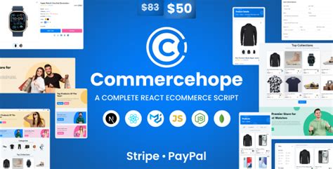 Commercehope React Ecommerce Script Next Js Mui Node And Rest Apis Mailinvestblog