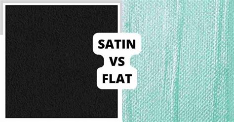 Difference Between Satin Flat Paint At Katherine Grayson Blog