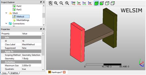 Static Structural Analysis Welsim Documentation