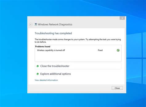 Fix Wireless Capability Is Turned Off Error On Windows 10