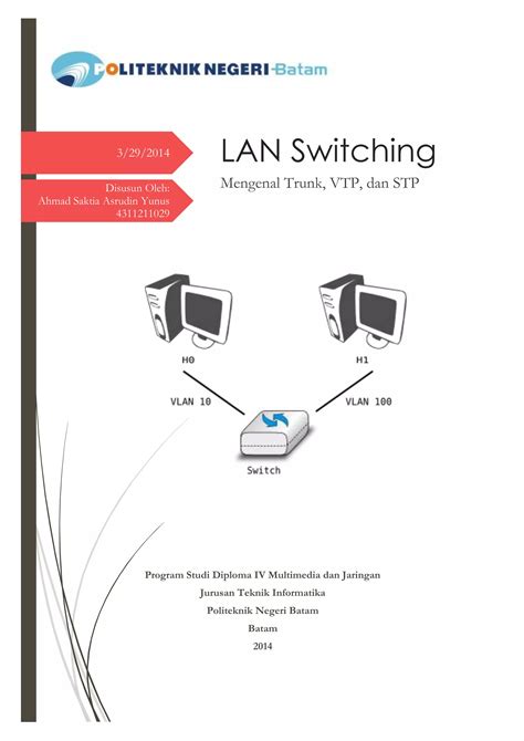 lan switching mengenal trunk vtp dan stp pdf