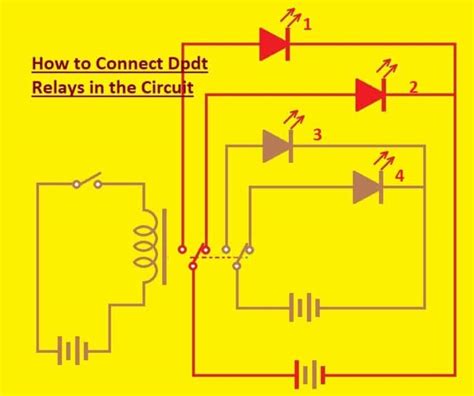 What Is Dpdt Relay How Does A Dpdt Relay Work