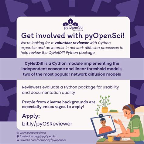 Opensource Openscience Python Pyopensci Volunteer Cynetdiff