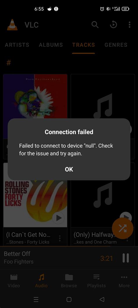 Failed To Connect Error R Realme
